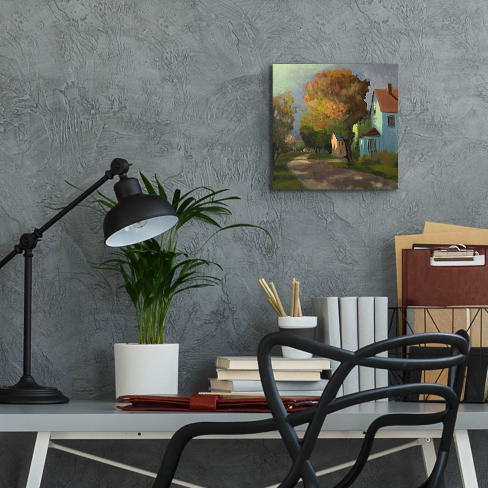 August Grove® 'Sundown' by Jan L. Waldron Acrylic Glass Wall Art | Wayfair