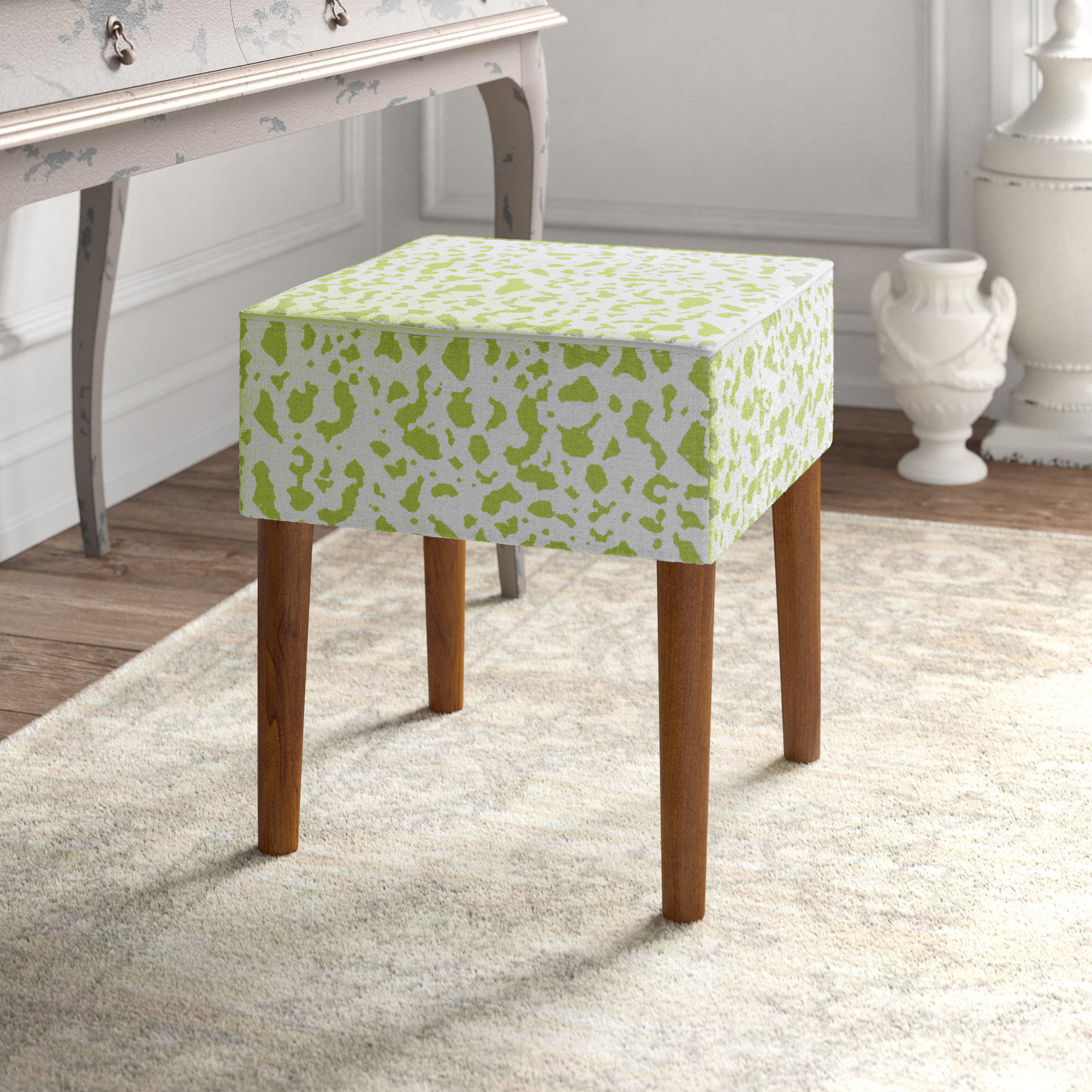 Kelly Clarkson Home Jaxson Vanity Stool & Reviews | Wayfair