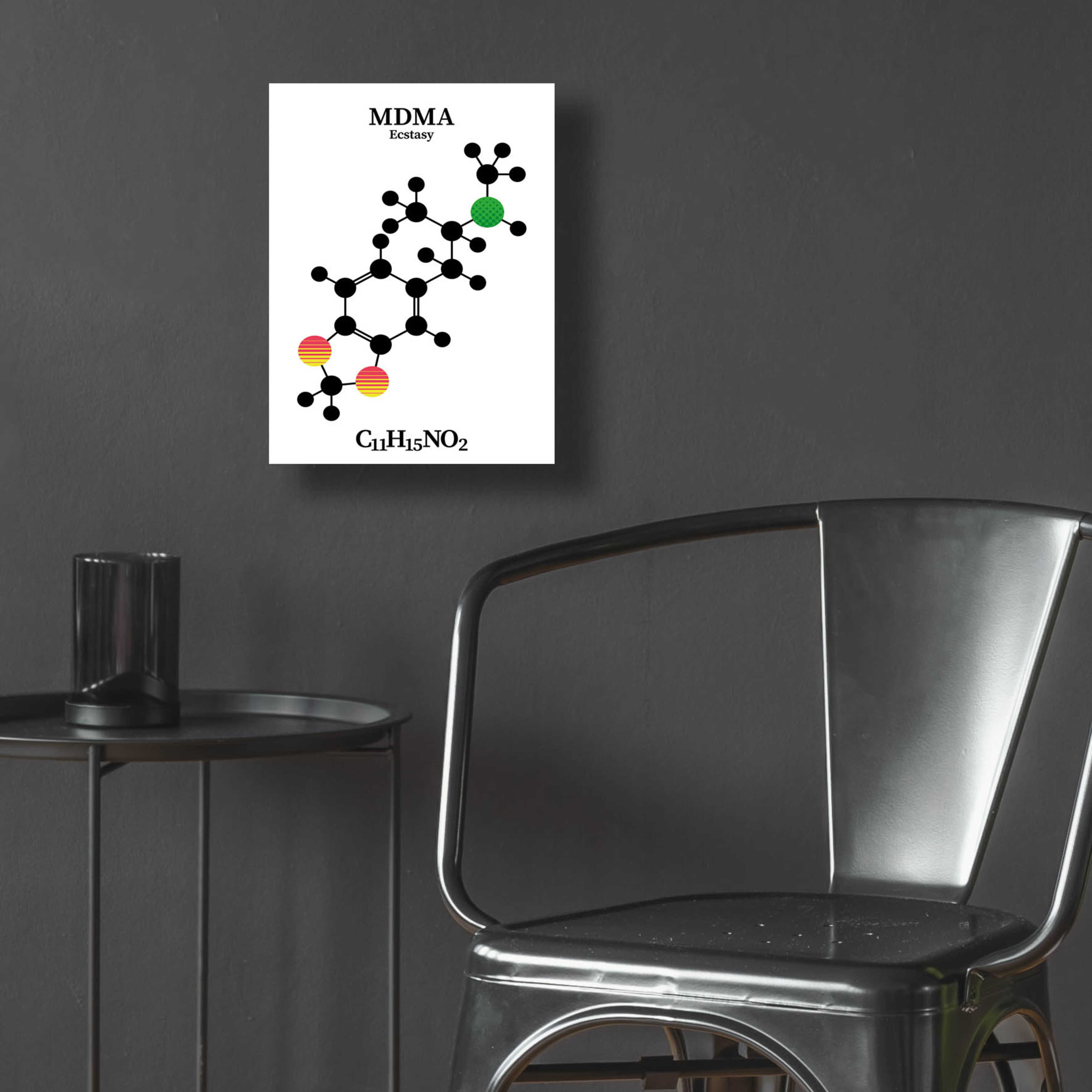 Trinx " MDMA Molecule " by Maxim | Wayfair