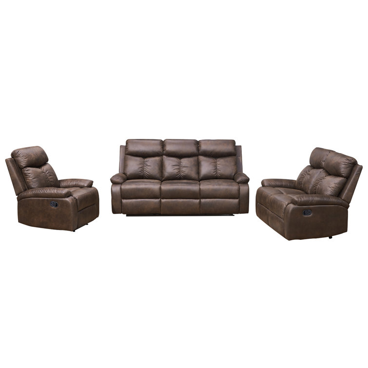 Red Barrel Studio® Copake 3 - Piece Living Room Set & Reviews | Wayfair