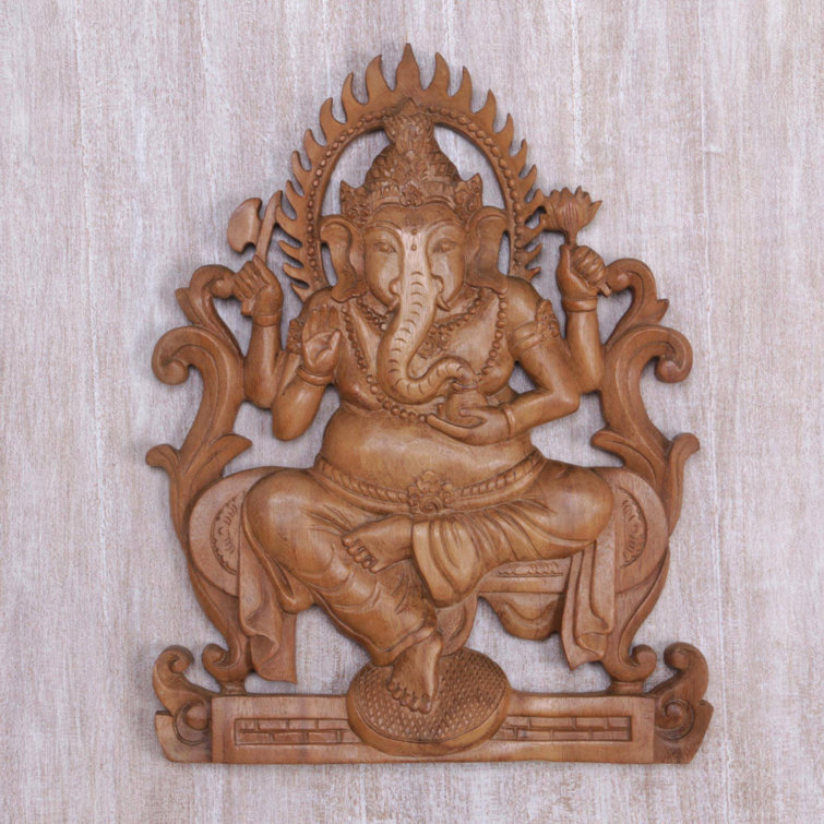 Bungalow Rose Handmade Boho Religious & Spiritual Wall Decor on Solid ...