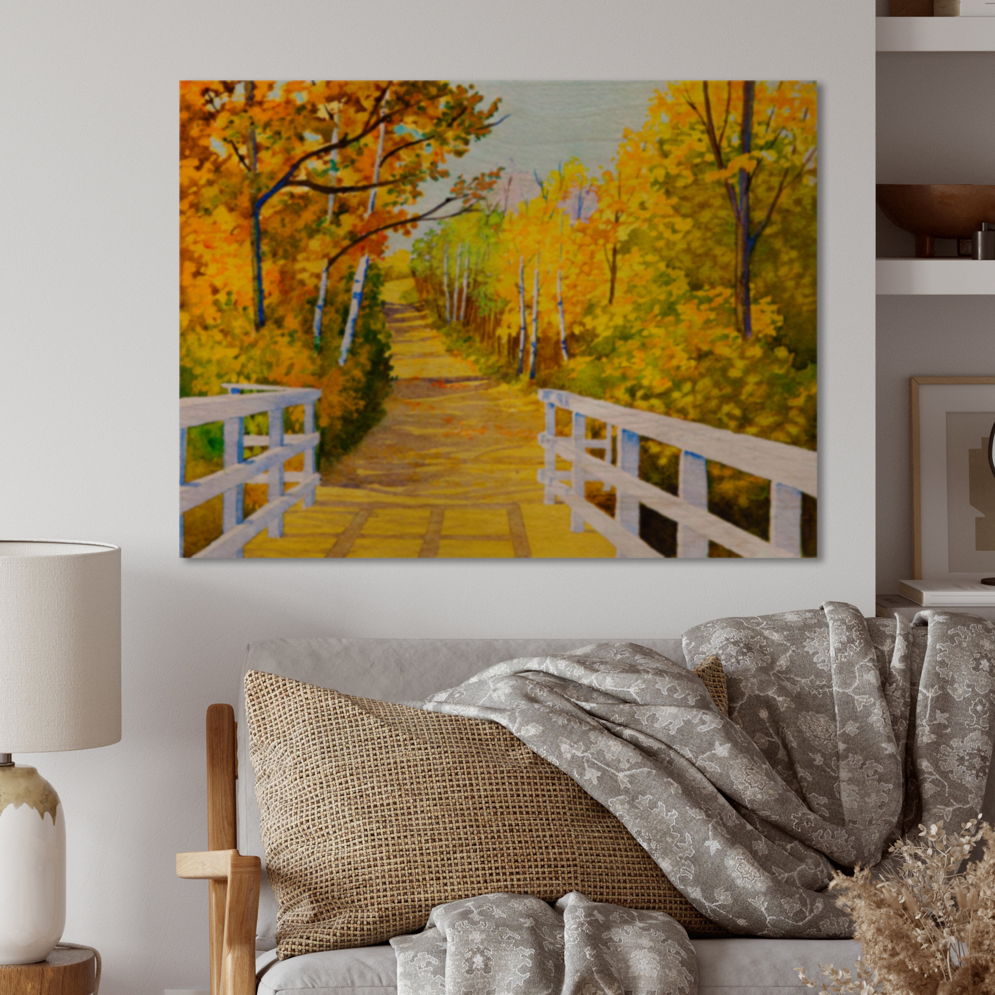 Millwood Pines Parkland Trails - Traditional Wood Wall Art Panels ...