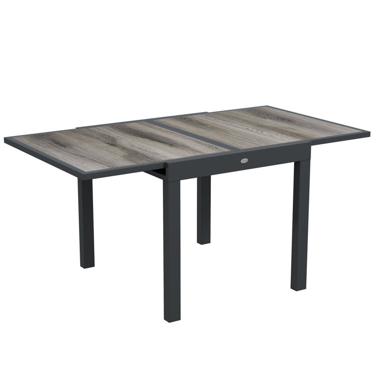 Latitude Run Foxcote Rectangular 6 - Person 160Cm L Outdoor Dining ...