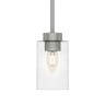 Hunter Fan Hartland 1 - Light Single Jar Pendant "& Reviews" | Wayfair