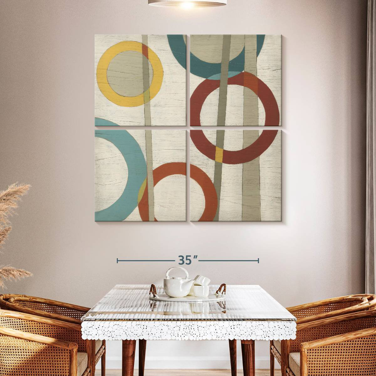 Wade Logan® Avery Circular Logic IV | Wayfair