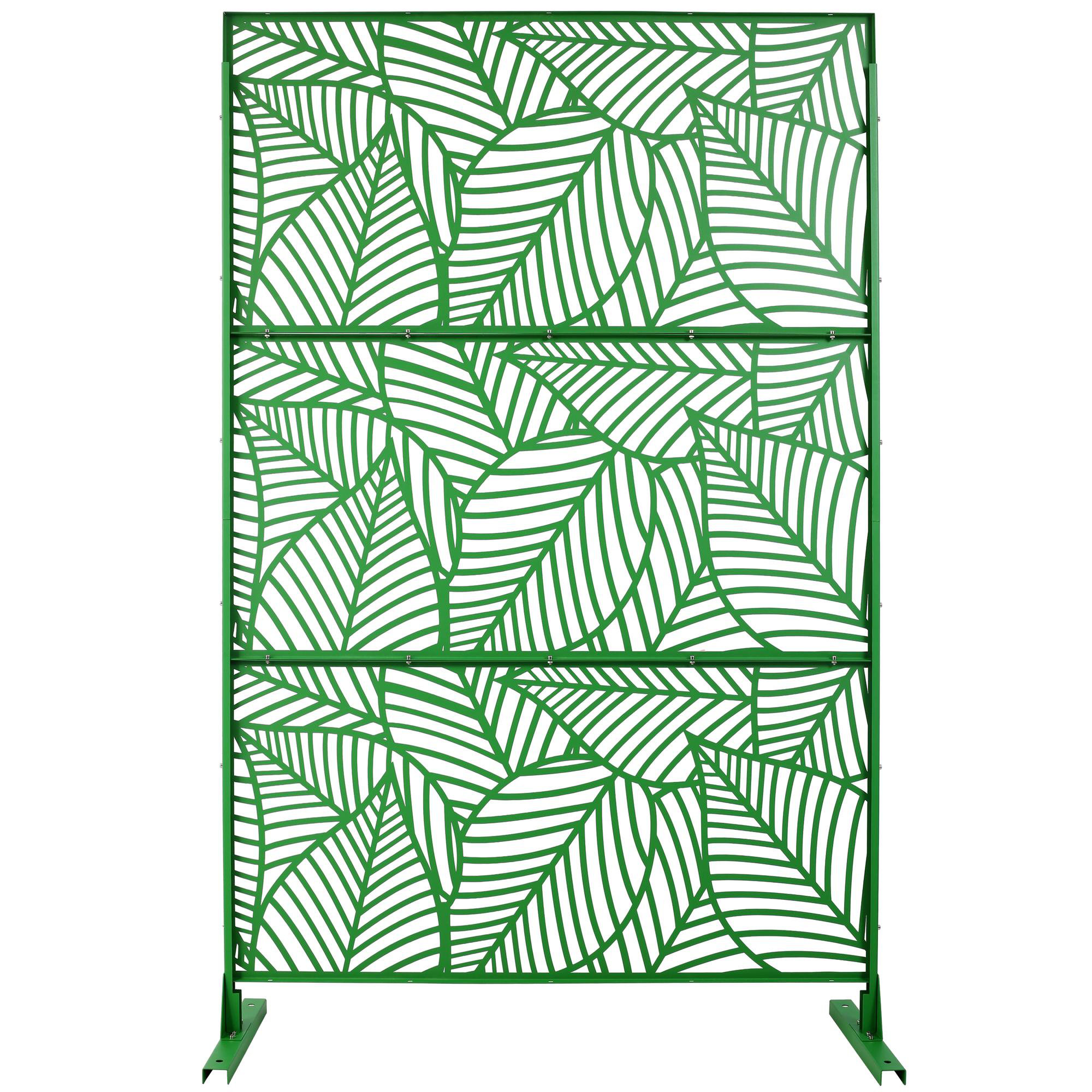 EASTANA Outdoor & Indoor Privacy Screen Metal Privacy Screen 76" H×48 ...