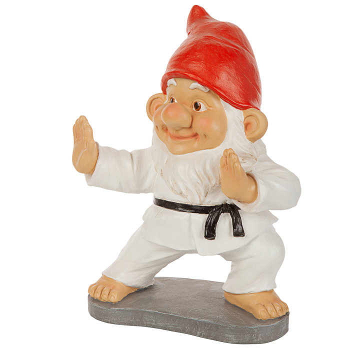Design Toscano Karate Kobi Martial Arts Garden Gnome Statue & Reviews ...