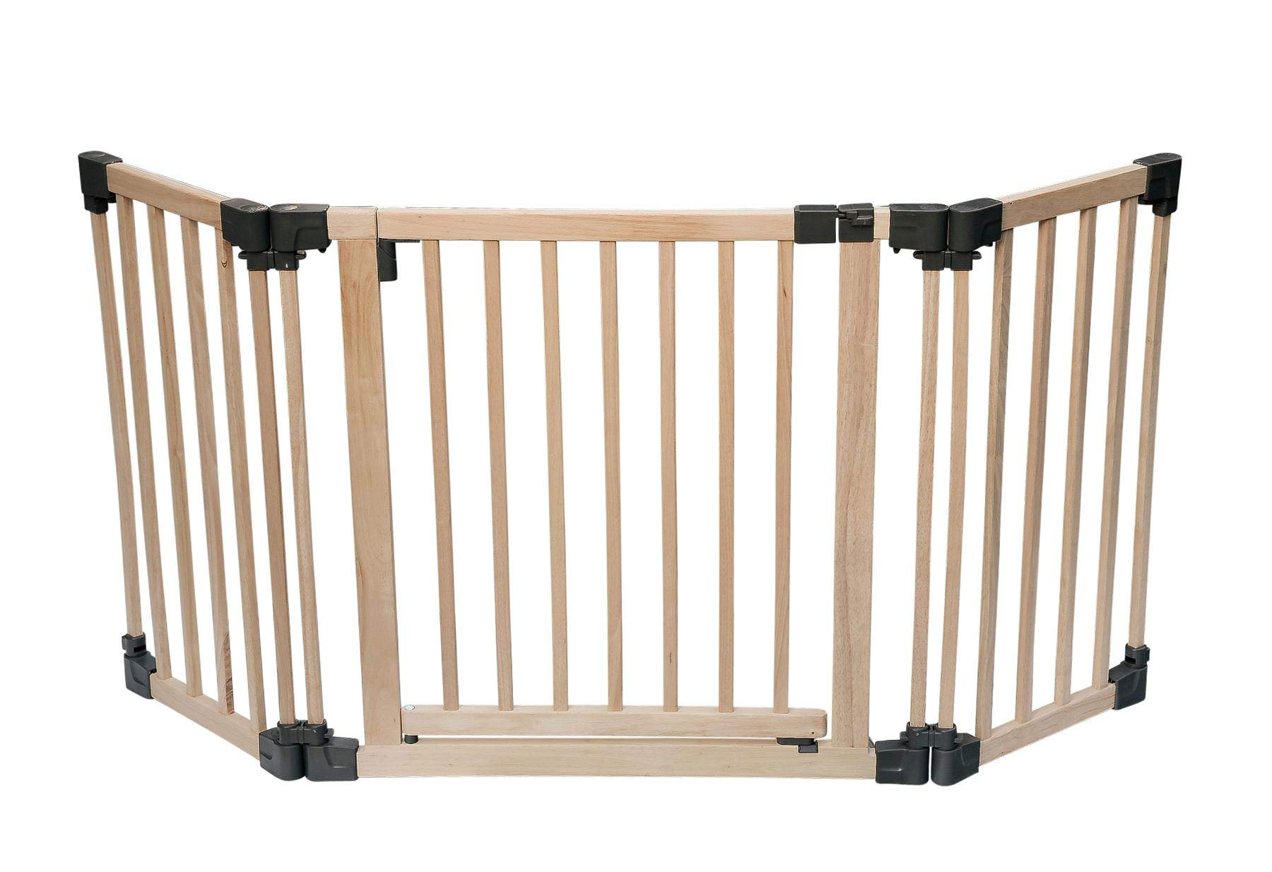 Lily Manor Wooden Multi Panel Multi Use Safety Barrier, Up to 176cm ...