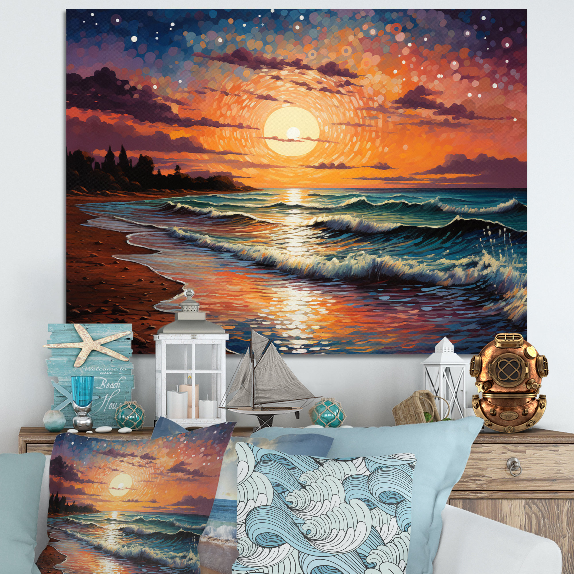 Dovecove Beach Photo Golden Sands XX - Print | Wayfair