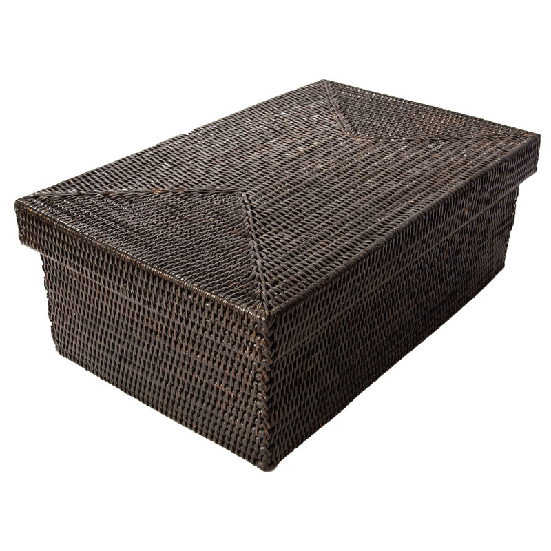 Birch Lane™ Rectangular Storage Rattan Box & Reviews | Wayfair