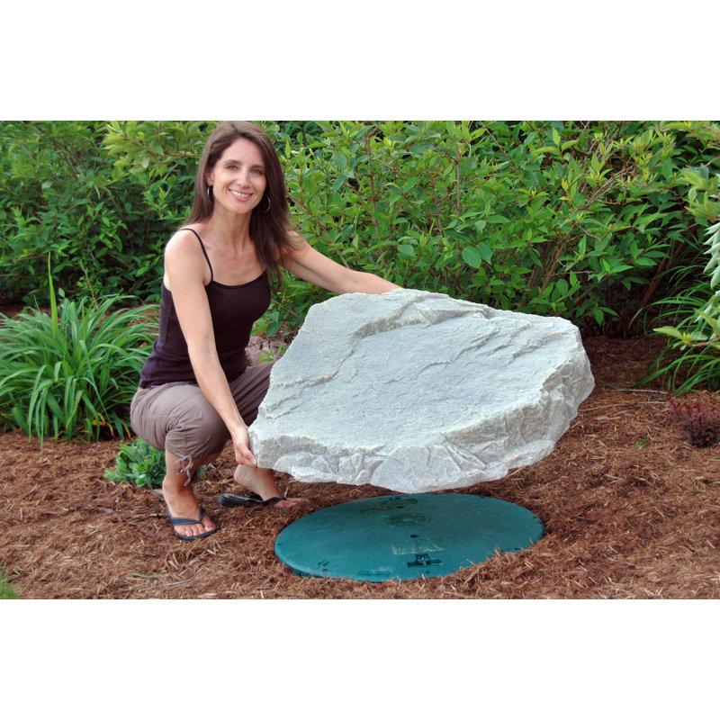 Arlmont & Co. Heriberto Rock Cover Statue Garden Stone & Reviews | Wayfair
