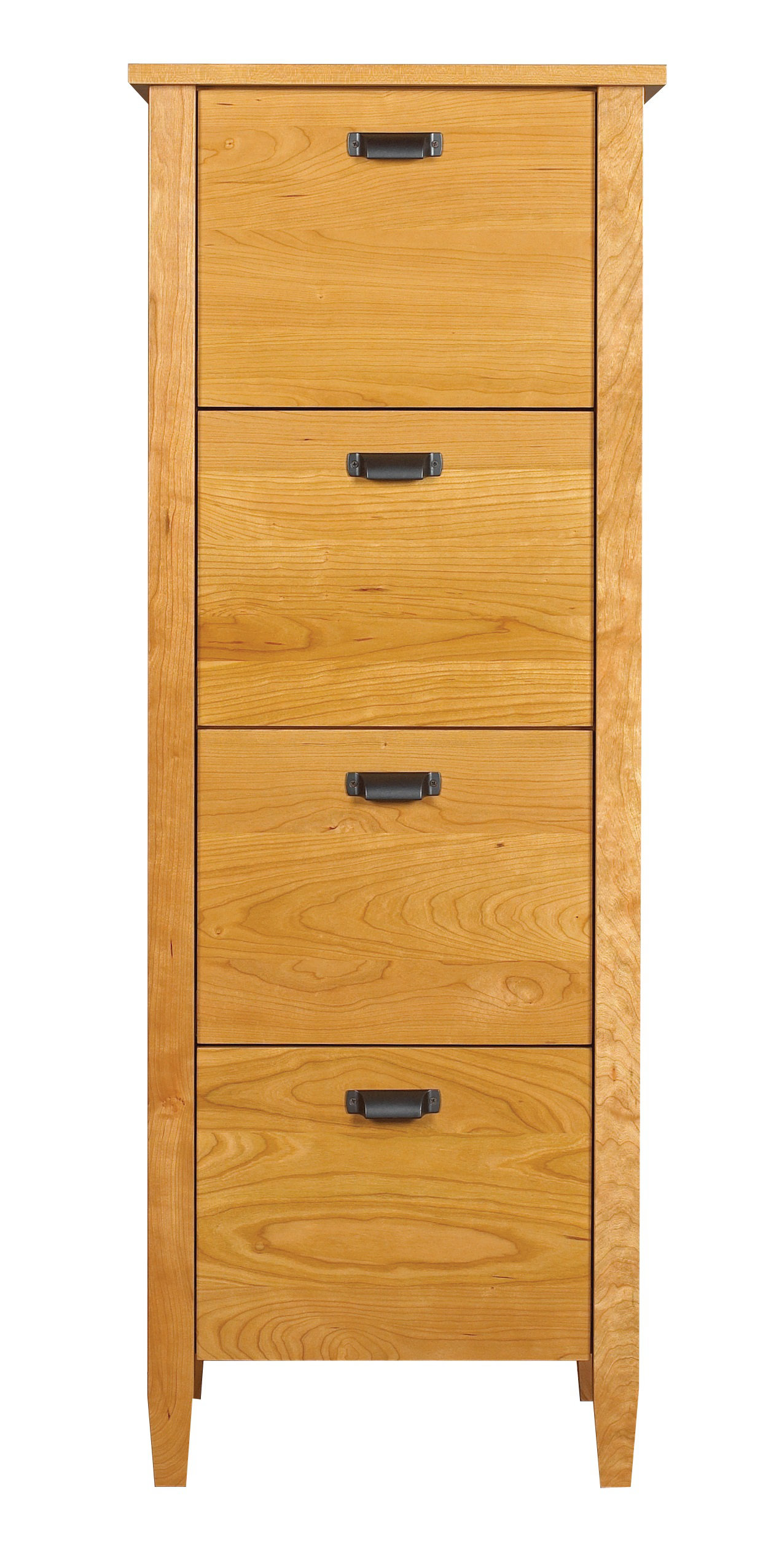 Spectra Wood Preston 4-Drawer Vertical Filing Cabinet | Wayfair