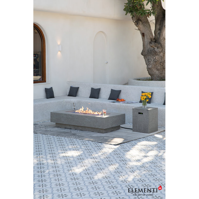Elementi Plus Riviera 60" Fire Pit Table | Wayfair