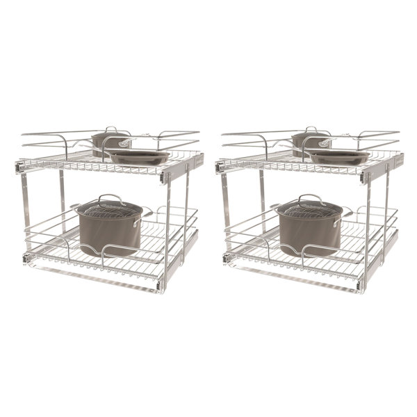 Rev-A-Shelf Cabinet Pull Out Shelf Organizer, 24 x 22 In, 5WB2-2422CR-1 ...