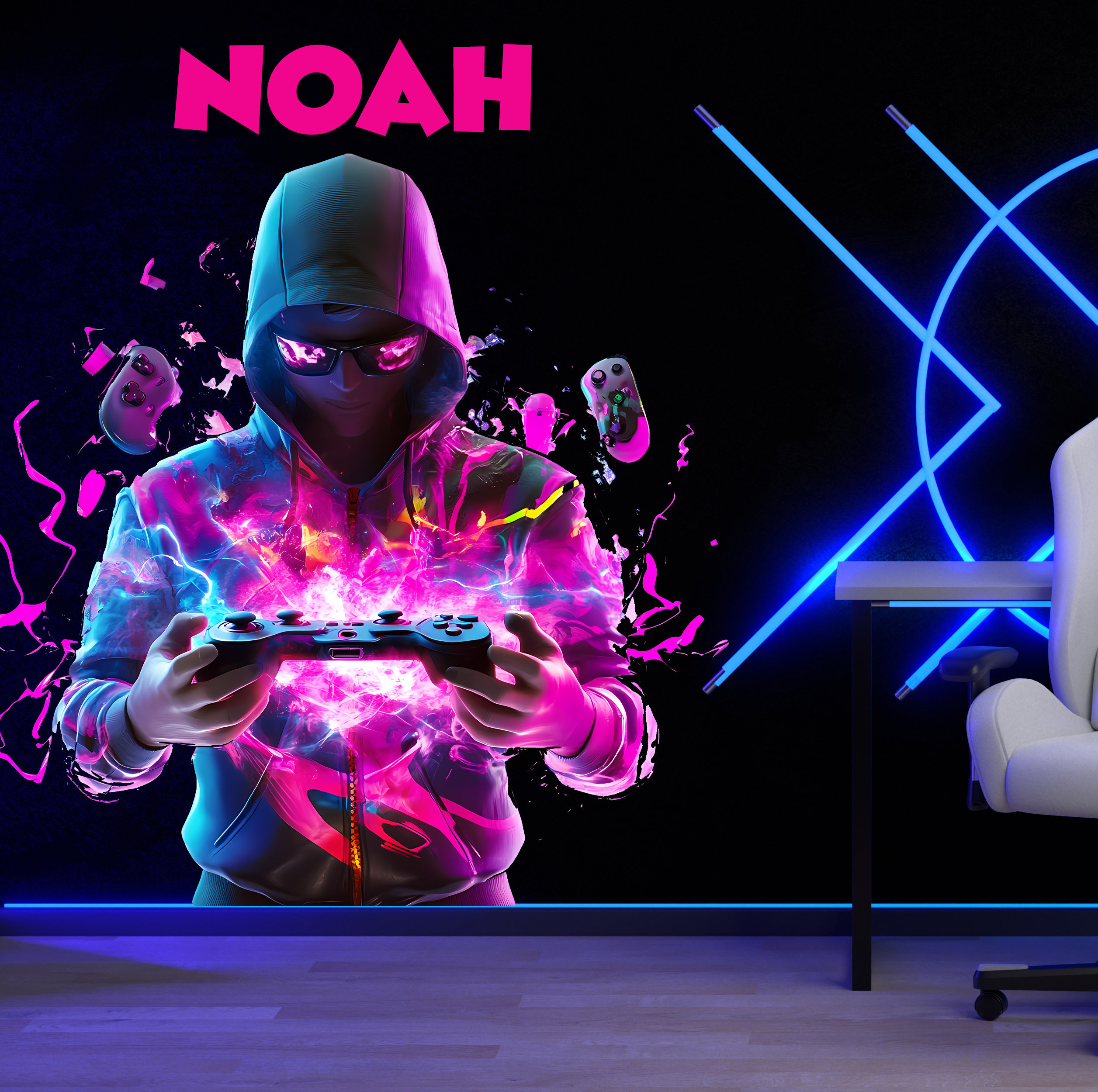 Trinx Gamer Wall Decal Vinyl Sticker Gameroom Wall Decor Vinyl Decal ...