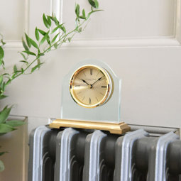 London Clock Company Gold Break Arch Pendulum Mantel Clock | Wayfair.co.uk