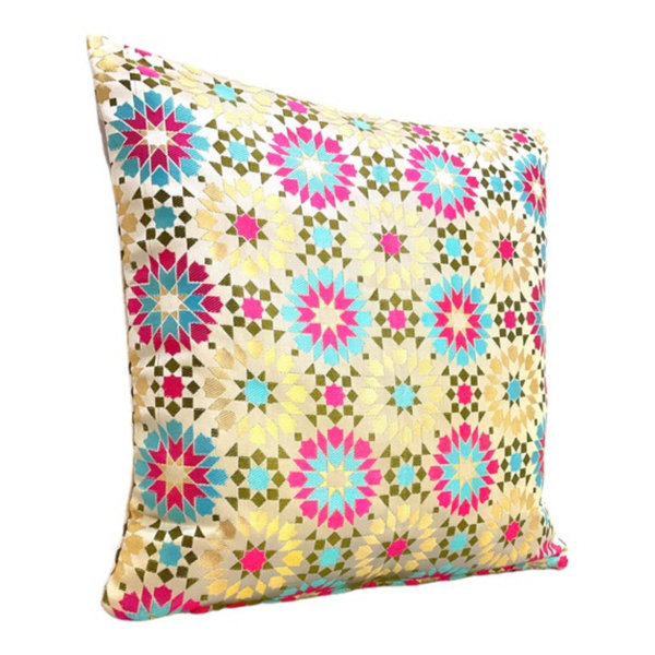 Latitude Vive Beiro Geometric Square Euro Cushion Cover | Wayfair.co.uk