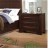 Charlton Home® Kostya 3 Drawer Nightstand & Reviews | Wayfair