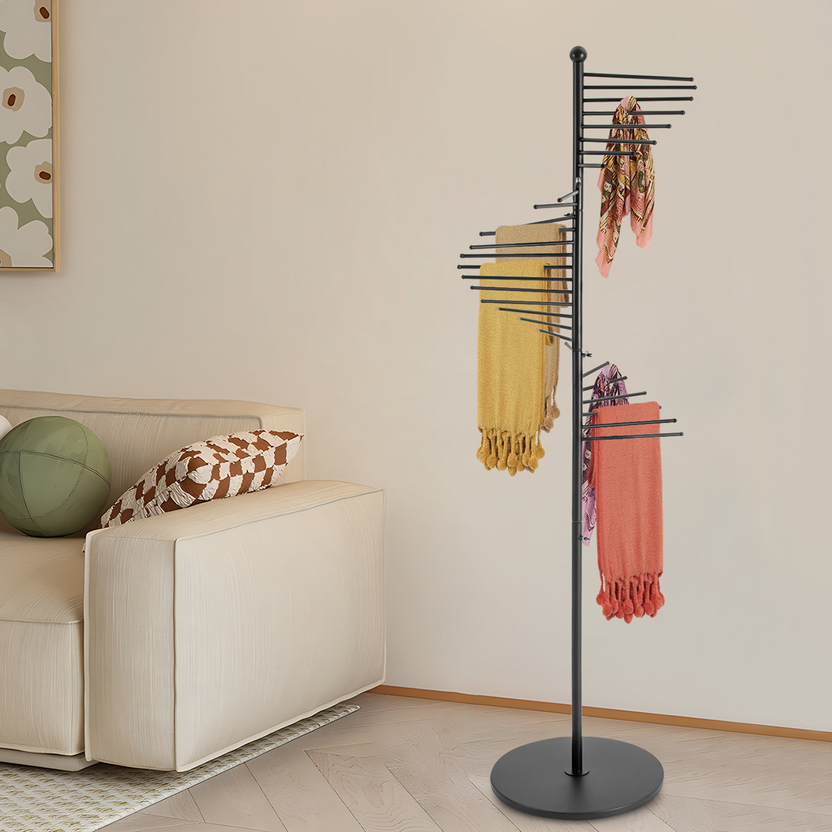 Mercer41 Alfonzo 16.53'' Iron Clothing Rack | Wayfair