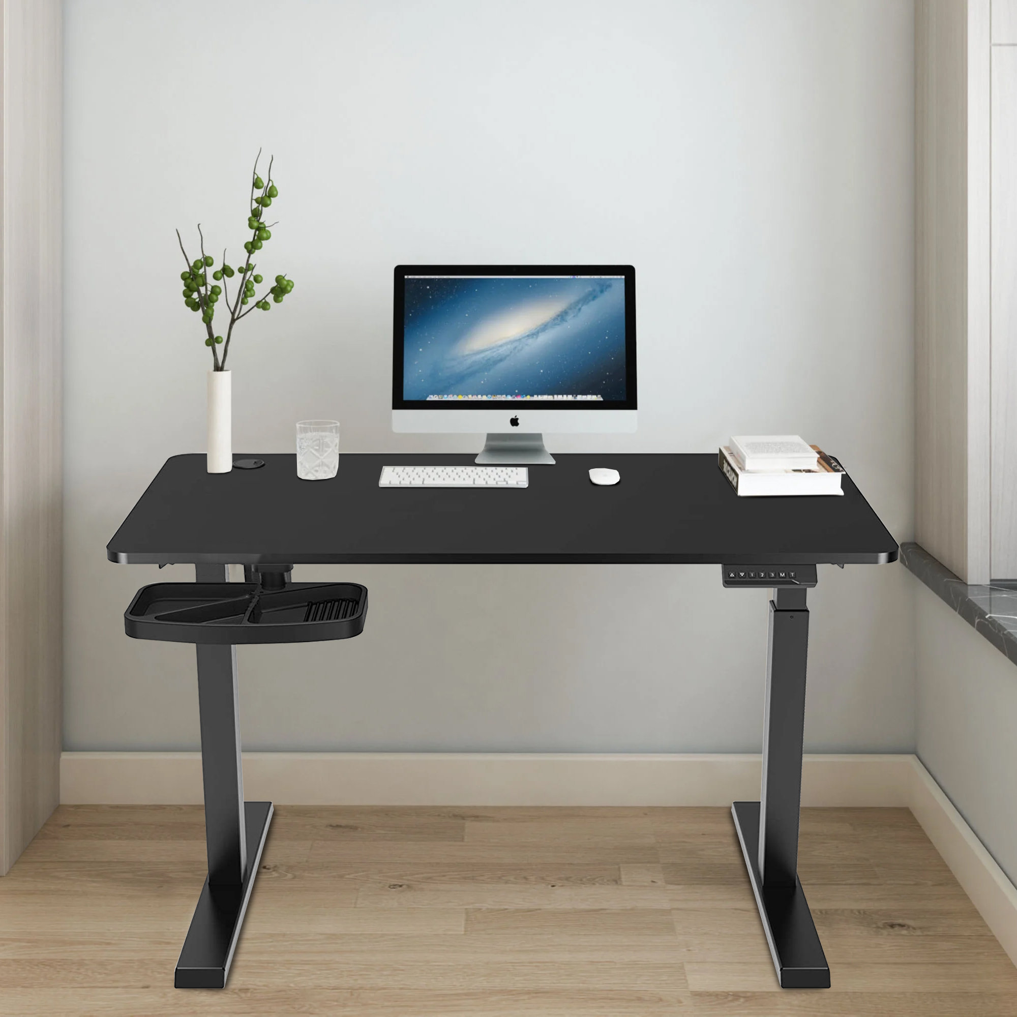 K-Like Adjustable Steel Standing Desk | Wayfair