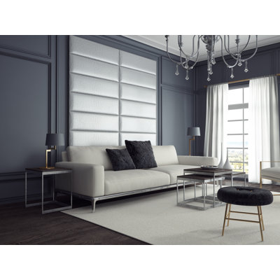 Vant Panels Wall Paneling in Metallic Silver | Wayfair