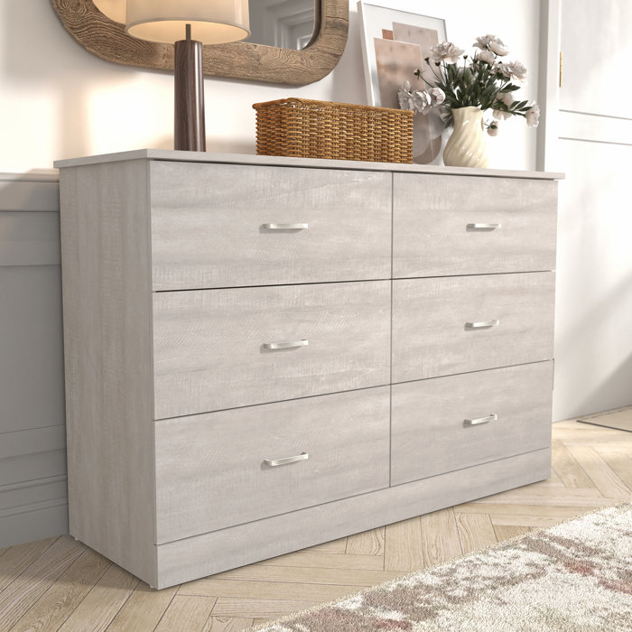 Wade Logan® Allyannah 6 - Drawer Dresser & Reviews | Wayfair
