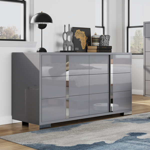 Gray Dressers & Chest of Drawers | Wayfair