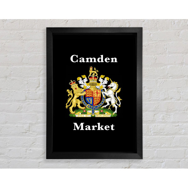 Rosalind Wheeler Camden Market Emblem Signs - Single Picture Frame Art ...