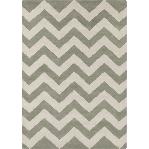 Chandra Wool Chevron Rug | Wayfair