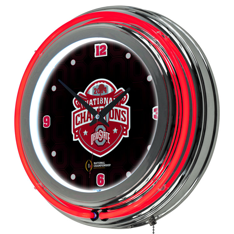 Trademark Global Ohio State University Wall Clock & Reviews | Wayfair