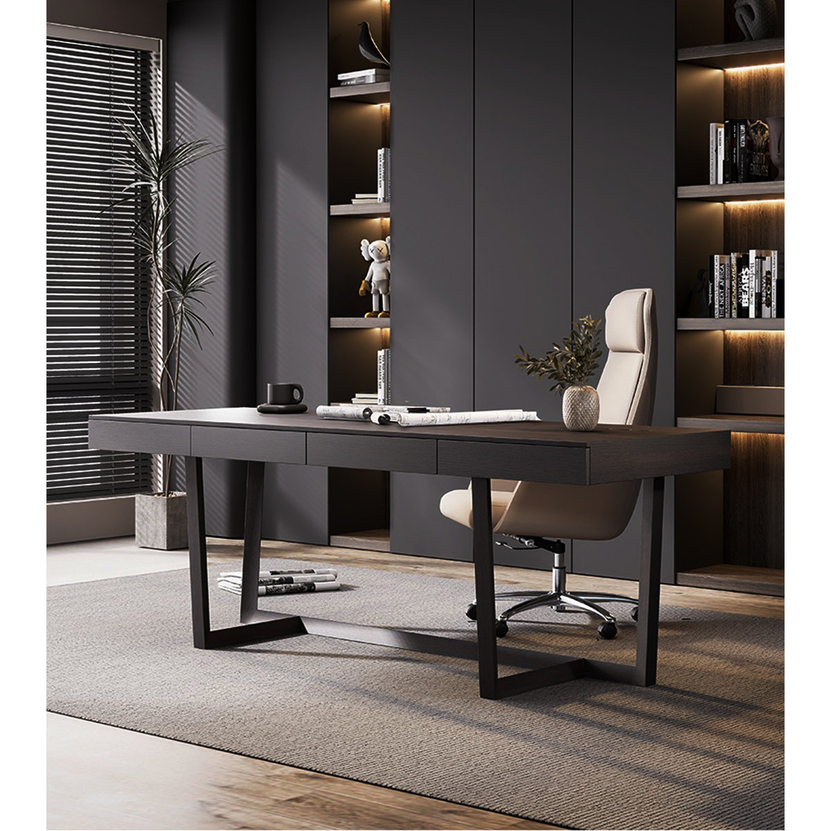 Stella Trek Modern Luxury Office Desk with a Sense of Elegance ...