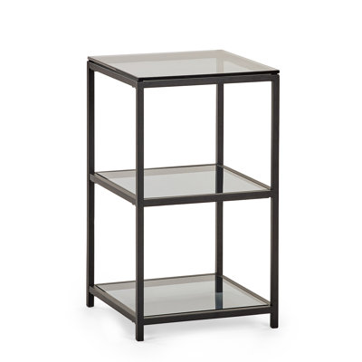 17 Stories Korianne Glass Side Table | Wayfair.co.uk