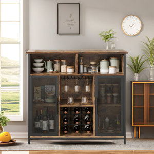 17 Stories Yahor 39.3 Bar Cabinet | Wayfair