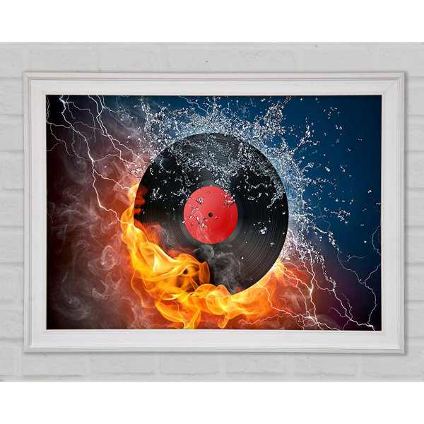 Bright Star Albumn On Fire - Single Picture Frame Print | Wayfair.co.uk