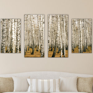 PicturePerfectInternational On Canvas 4 Pieces Print | Wayfair