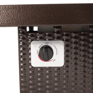 Latitude Run® Bendix Steel Propane Gas Fire Pit Table & Reviews | Wayfair