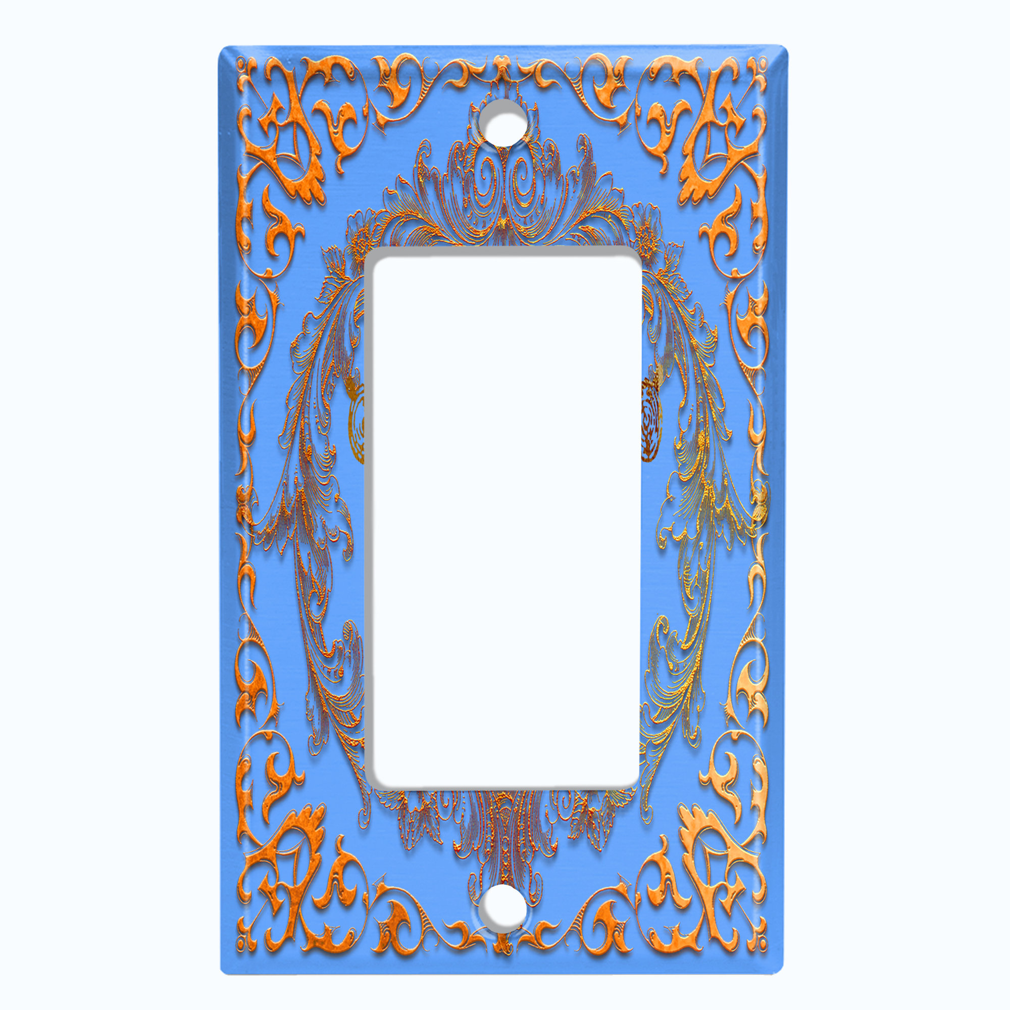 WorldAcc Royal Crown 1-Gang Rocker Wall Plate | Wayfair