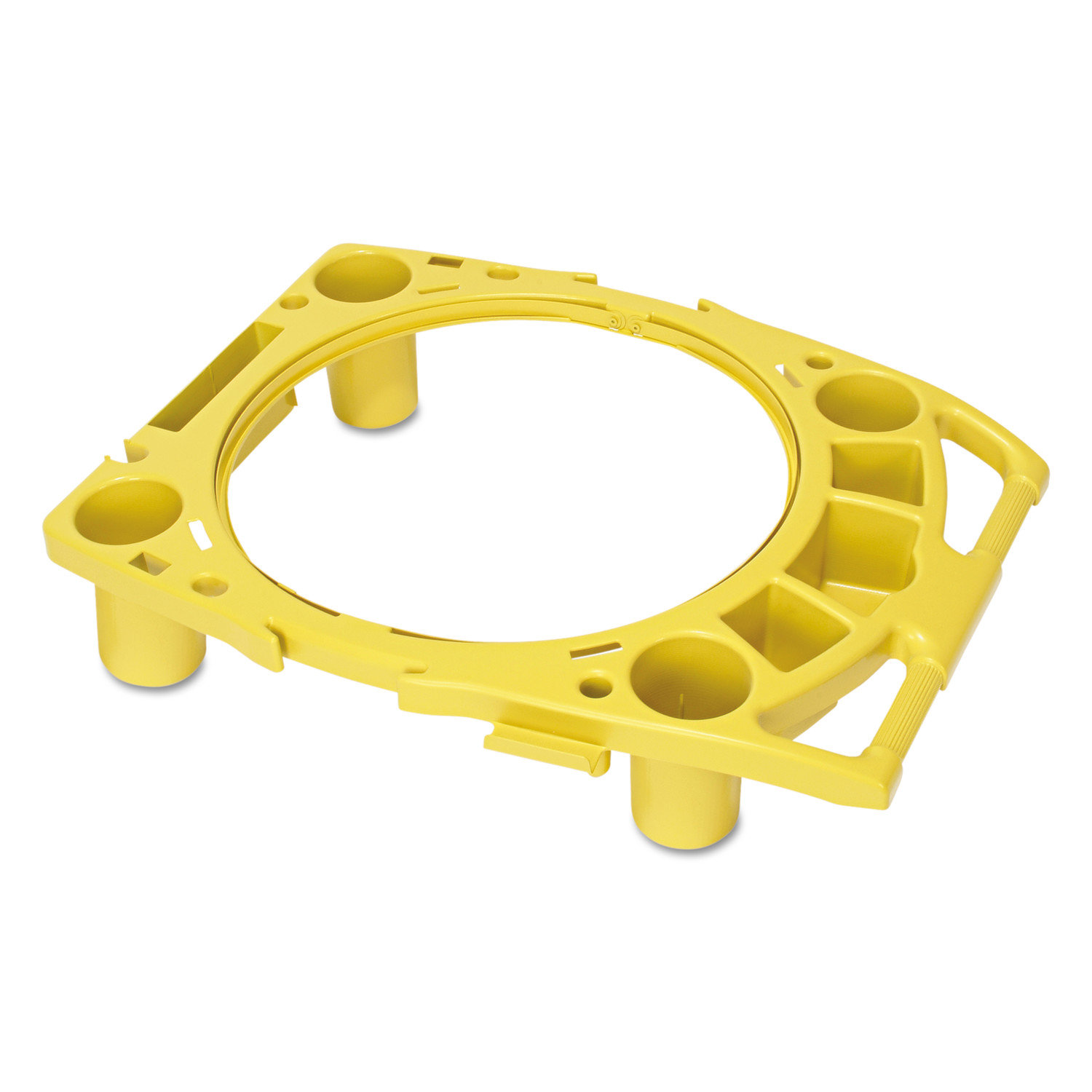 Rubbermaid Commercial Products Standard Rim Caddy in Yellow | Wayfair