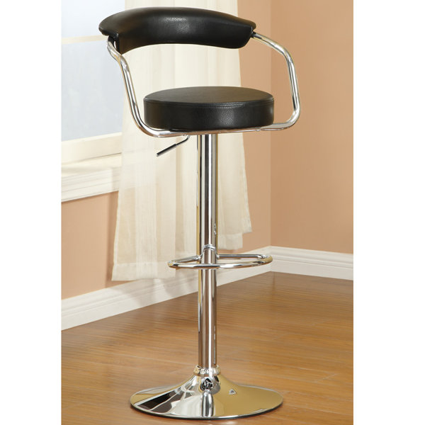 Ebern Designs Haveford Swivel Adjustable Height Stool & Reviews | Wayfair