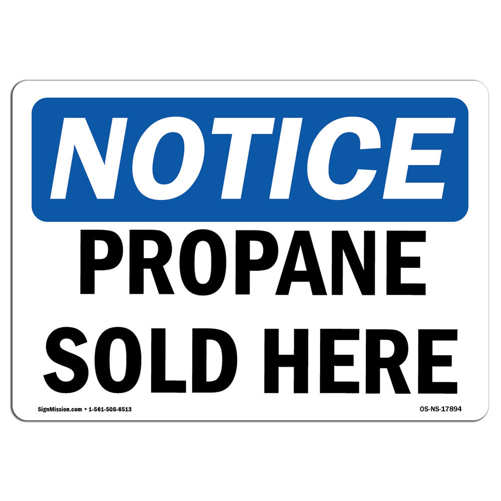 SignMission Propane Sold Here Sign | Wayfair