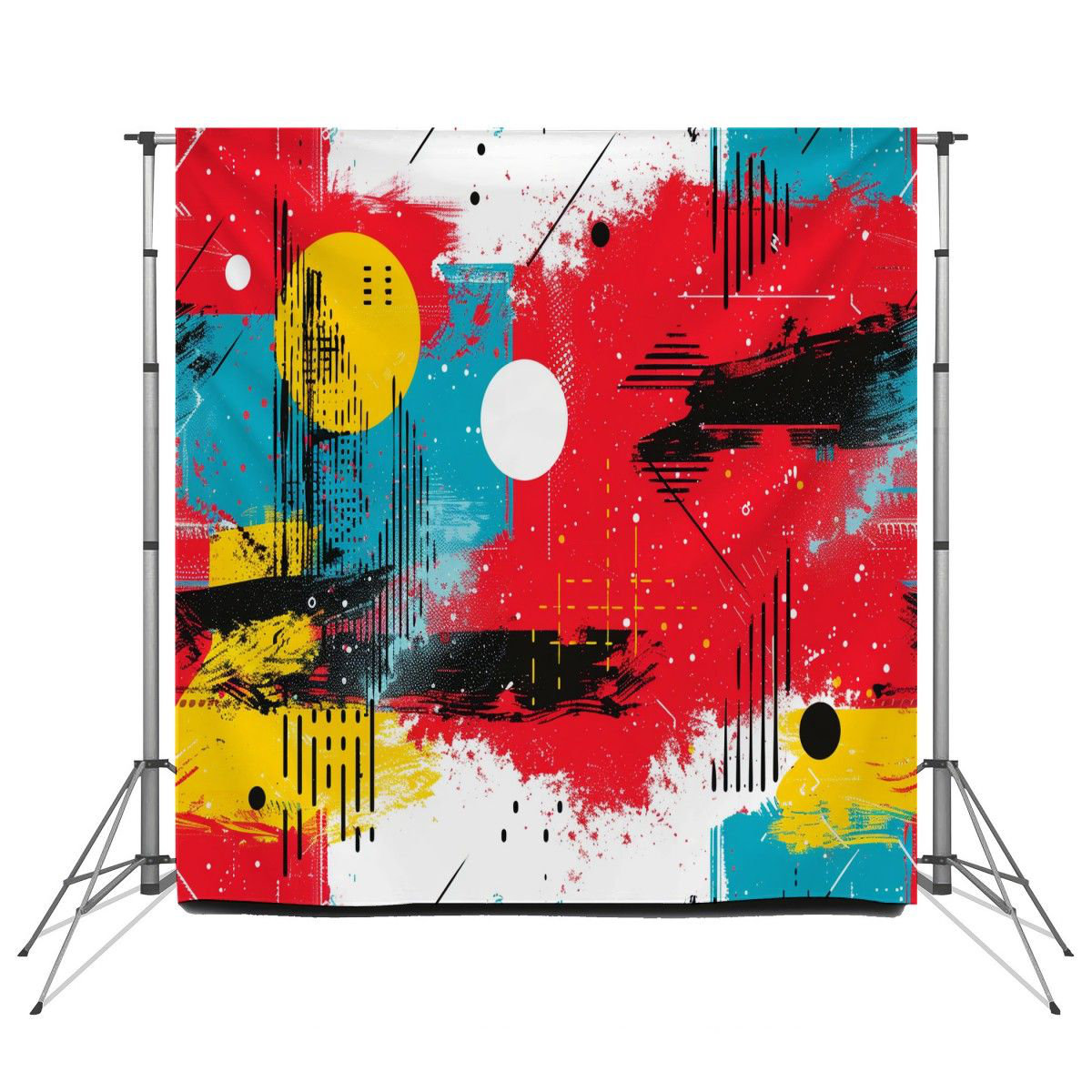 VisionBedding Abstract Composition Backdrop Pattern Large Bold Contrast ...