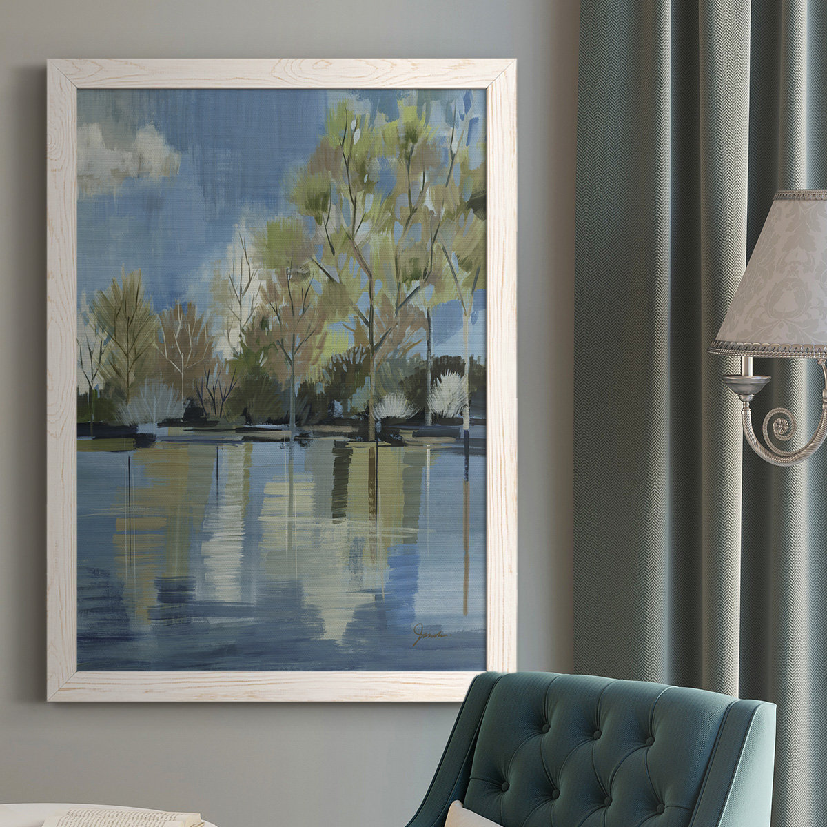 Red Barrel Studio® Enchanted Forest I - Single Picture Frame Print on ...