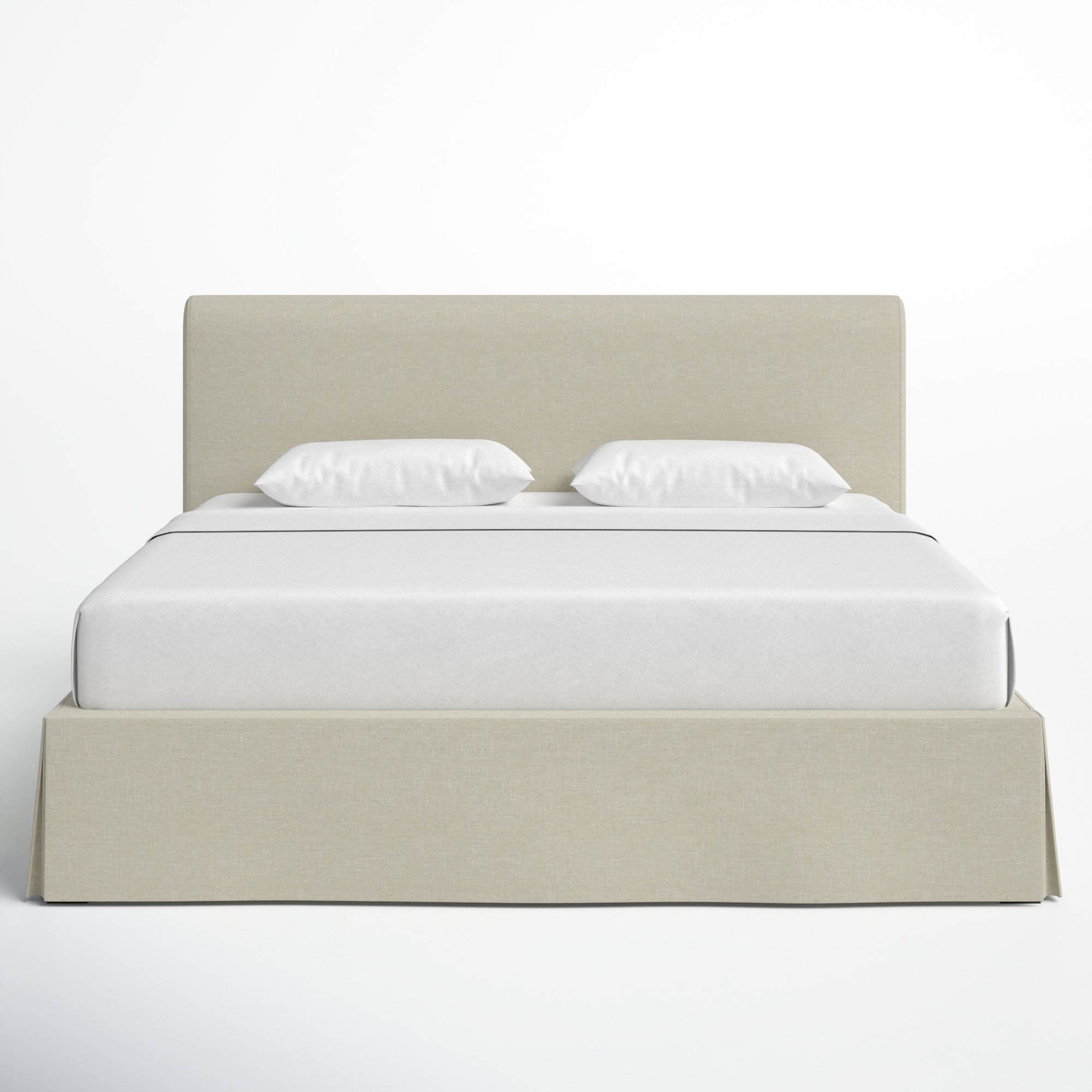 Joss & Main Zatanna Upholstered Low Profile Platform Bed & Reviews ...