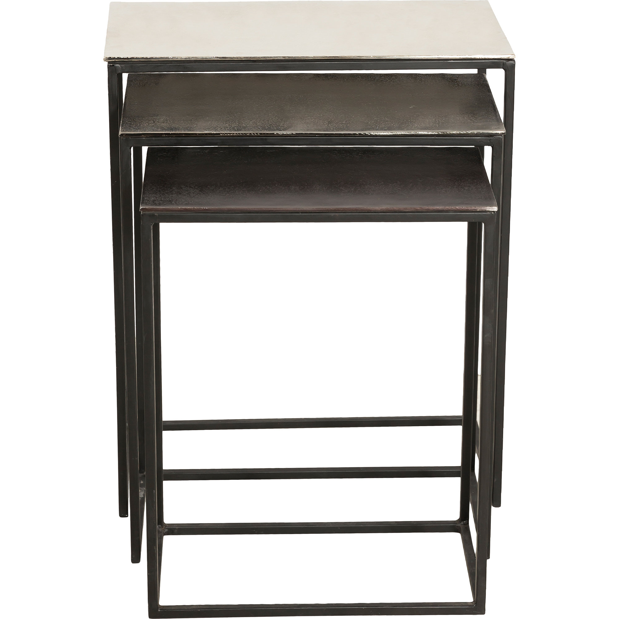 17 Stories Yves 3 Piece Nesting Tables & Reviews | Wayfair