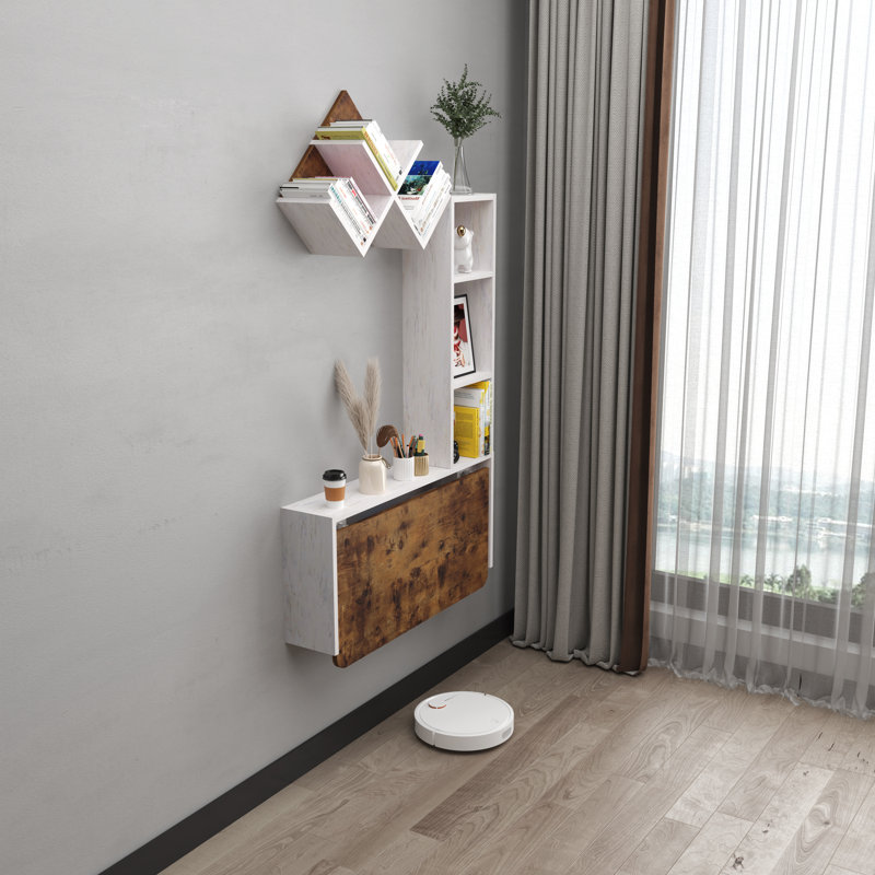 Latitude Run® Deprato Floating Desk & Reviews | Wayfair