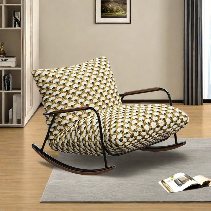 hennahome Vintage elegant rocking chair | Wayfair