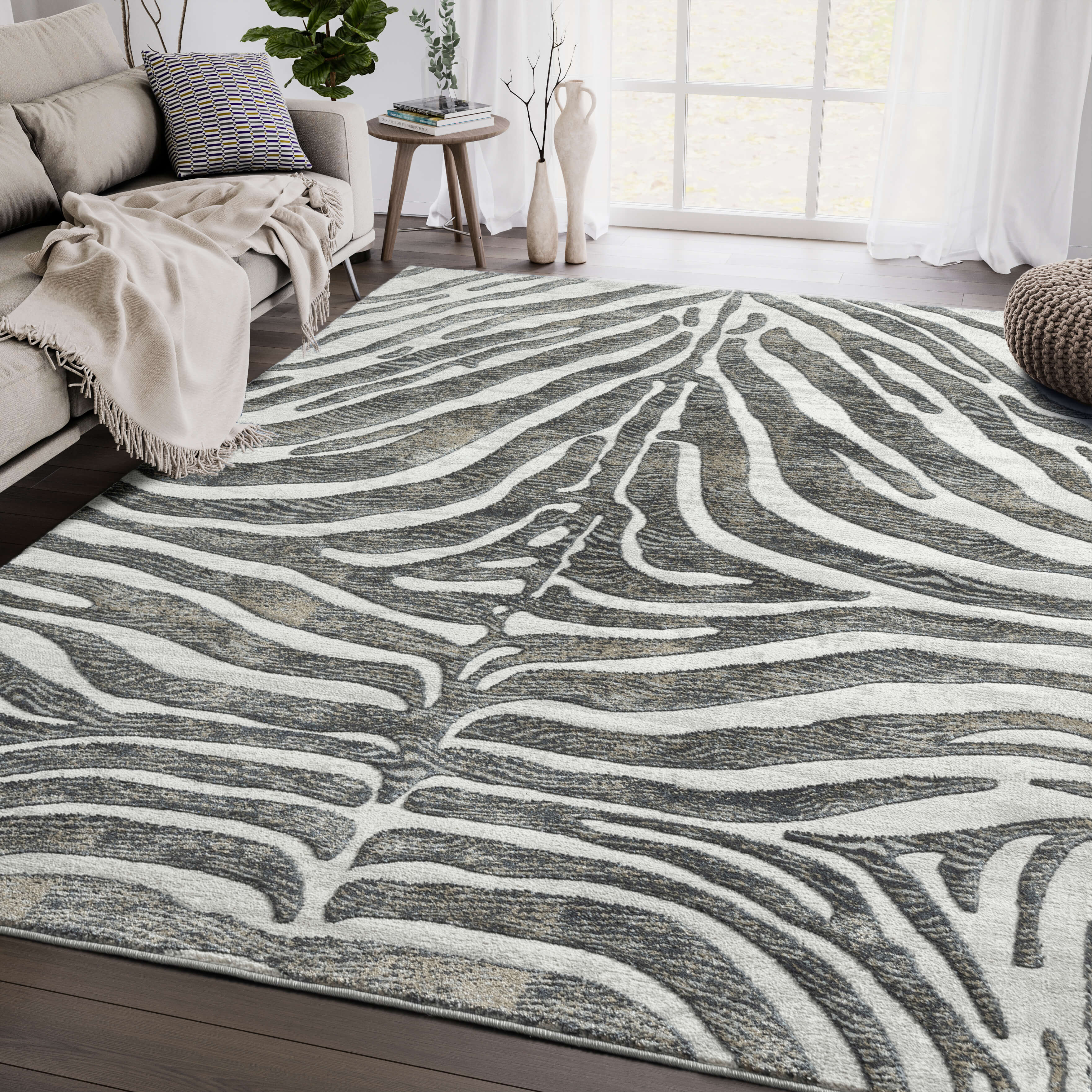 World Menagerie Harbourside Animal Print Area Rug & Reviews | Wayfair
