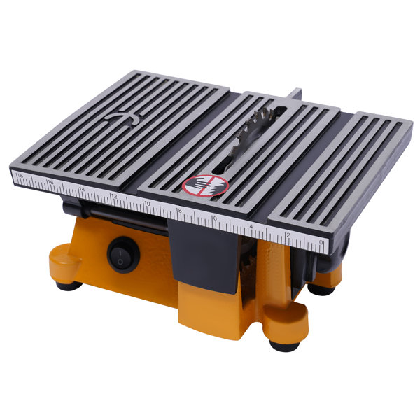 JOYDING Portable Table Saw Cutting Machine Electric Plastic Wood Glass ...