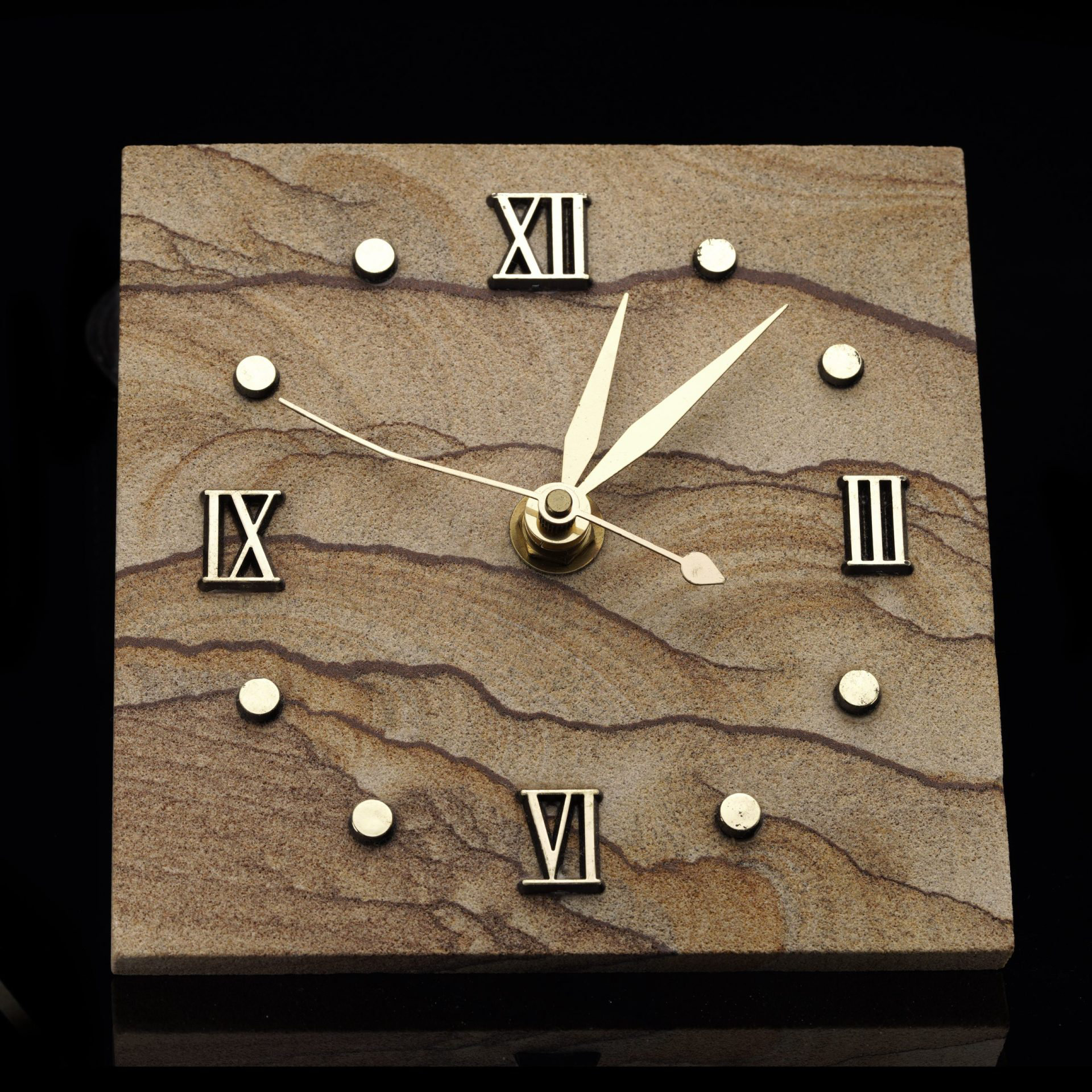 Ophelia & Co. Sandstone Clock From New Mexico | Wayfair