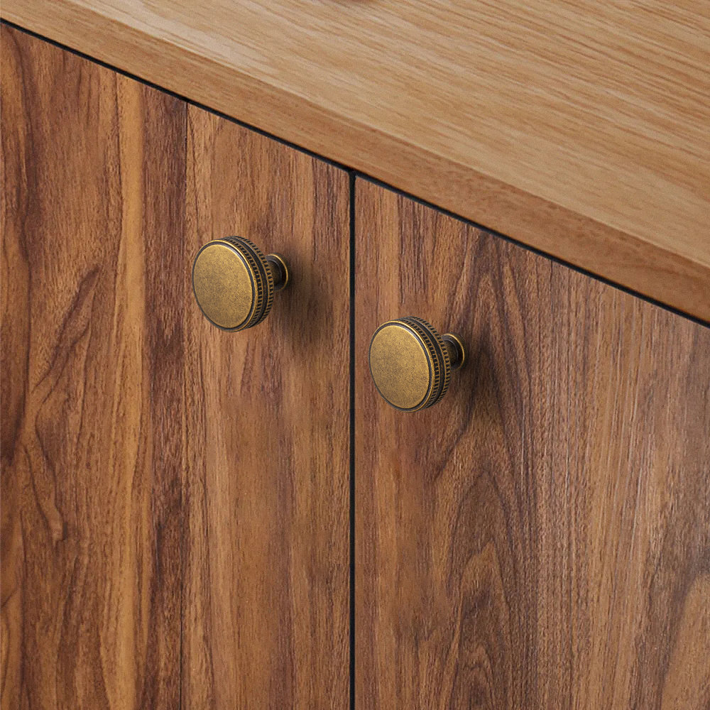 MECANS 1.26" Diameter Gear-Shaped Circle Knob | Wayfair